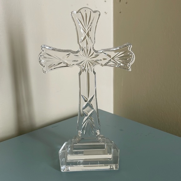 Waterford Crystal | Accents | Waterford Irish Crystal 8 Standing Cross ...
